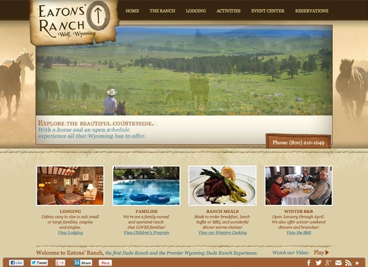 Dude Ranch Websites - InsideOut Solutions, Inc.